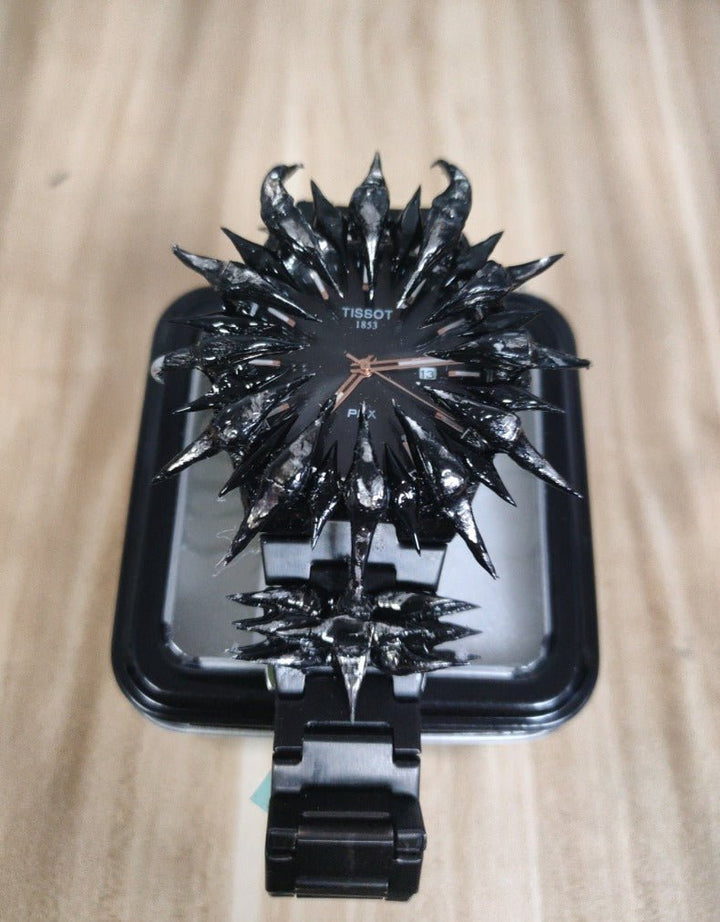 Handmade Mechanical Dragon Spikes Watch v2 - Dekayed